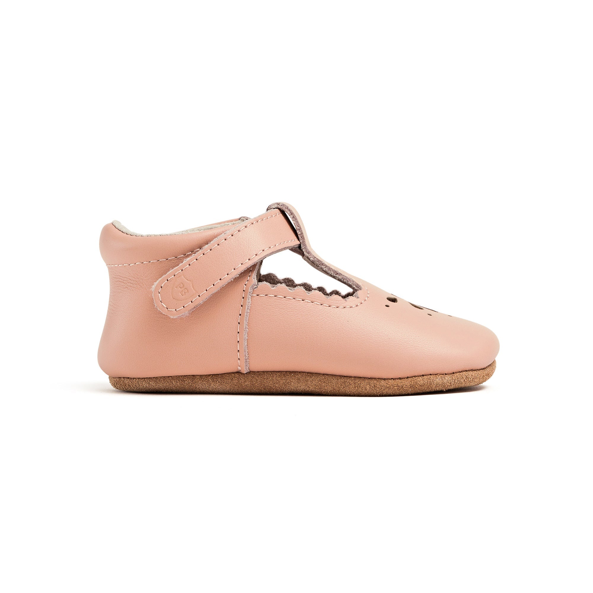 Pretty Brave Baby Morgan T-Bar Shoe | Soft Leather With Velcro Strap ...